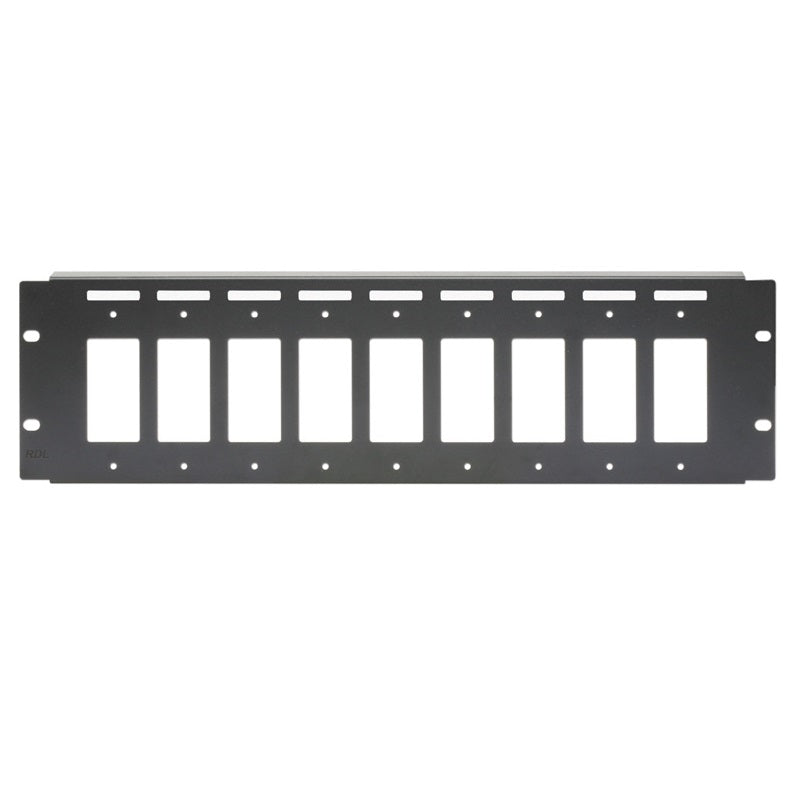 Radio Design Labs RM-D9 Rack Mount 9 Decora Panel – Fitness AV