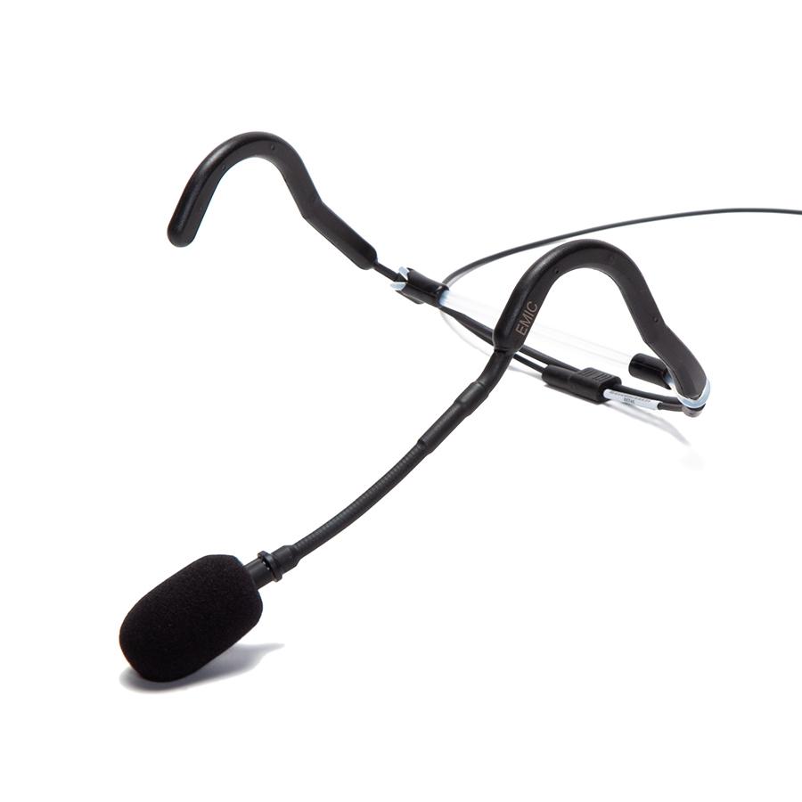 Fitness Audio E Mic Headset with 3.5mm Locking Sennheiser Connector ...